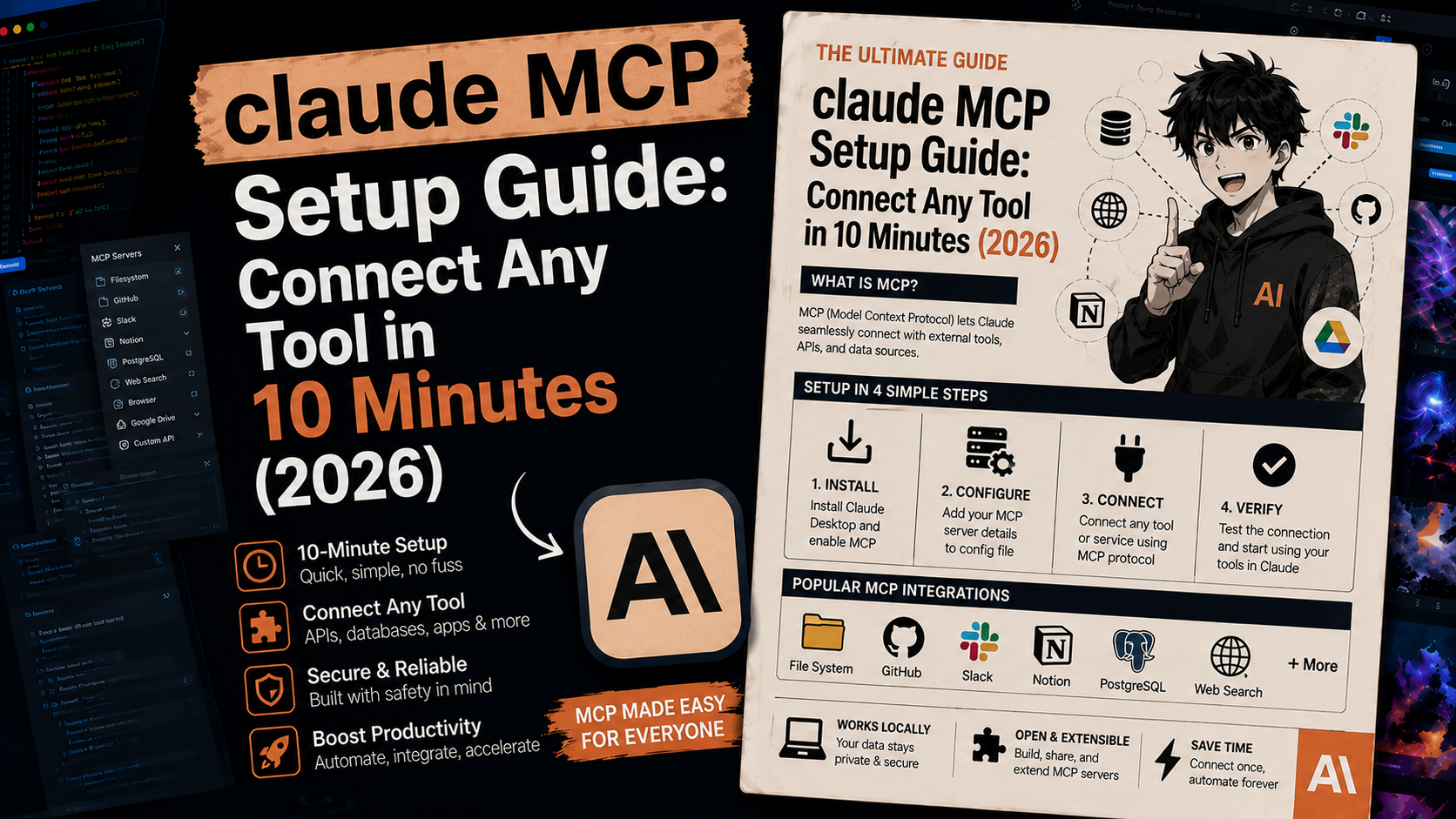 Claude MCP Setup Guide: Connect Any Tool in 10 Minutes (2026)