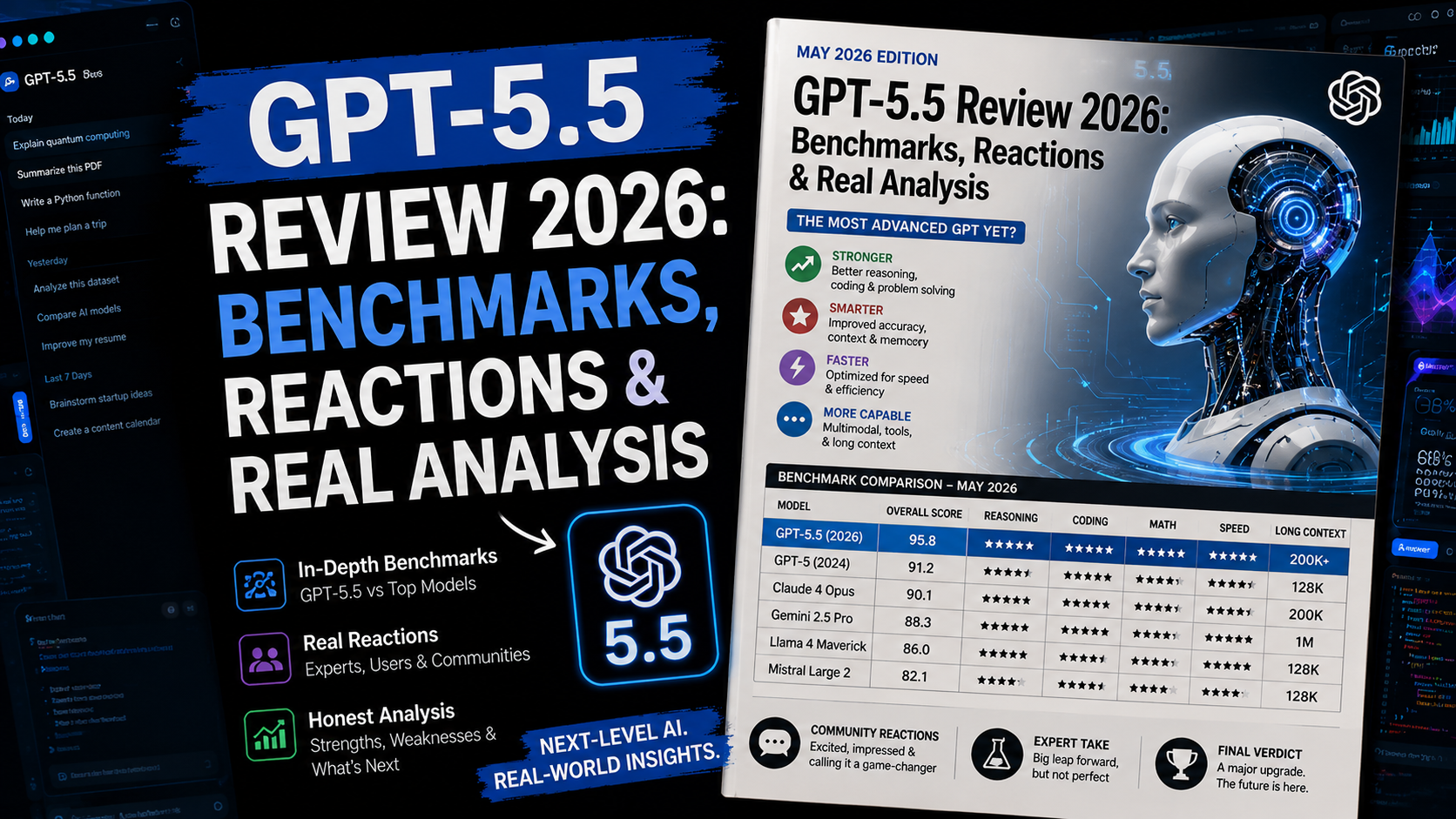 GPT-5.5 Review 2026: Benchmarks, Reactions & Real Analysis